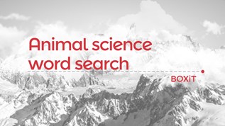 Animal science word at emaze Presentation