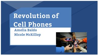 Revolution of Cell Phones at emaze Presentation