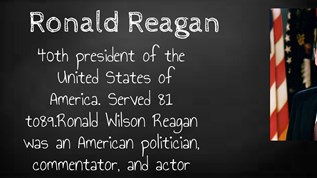 Ronald Reagan at emaze Presentation