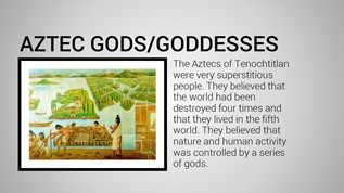 Aztec God Godesses at emaze Presentation