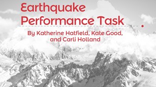 Earthquake Performance Task at emaze Presentation