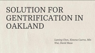 GENTRIFICATION at emaze Presentation