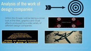 Analysis of the work of design at emaze Presentation