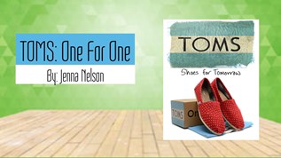 TOMS: One For One at emaze Presentation