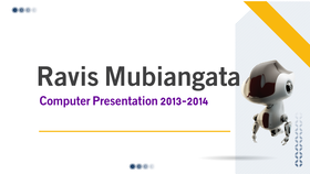 computer present at emaze Presentation