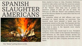 Spanish SLAUGHTER at emaze Presentation