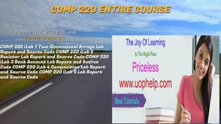 COMP 220 Academic Coachuophelp at emaze Presentation