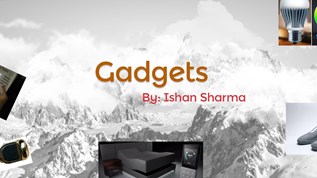 Gadgets at emaze Presentation