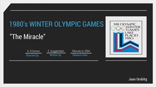 WINTER OLYMPIC at emaze Presentation