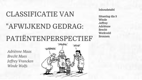 Classificatie van afwijkend gedrag at emaze Presentation