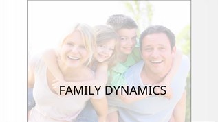 Family Dynamics at emaze Presentation
