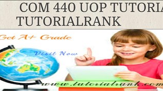 COM 440 uop tutorials tutorialrank at emaze Presentation