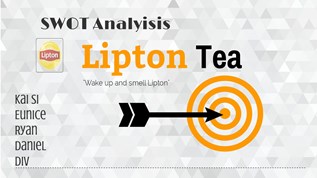 Lipton Tea SWOT at emaze Presentation