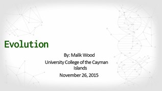 Evolution at emaze Presentation