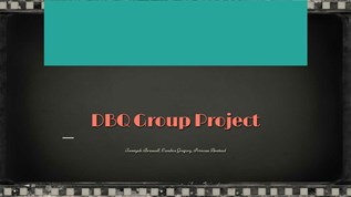 DBQ Project at emaze Presentation