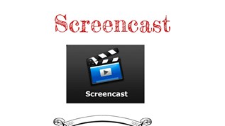 Screencast at emaze Presentation