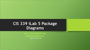 CIS 339 iLab 5 Package Diagrams at emaze Presentation