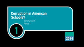 Corruption in American Schools at emaze Presentation