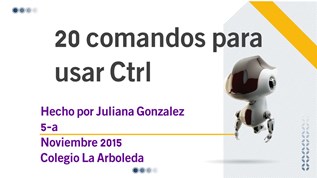 20 comandos para usar Ctrl at emaze Presentation