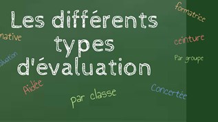 Les types evaluations at emaze Presentation