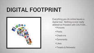 Digital Footprint at emaze Presentation