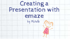 Creating a presentation at emaze Presentation