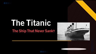 The TitanicThe Ship at emaze Presentation