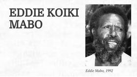 Eddie Koiki Mabo at emaze Presentation