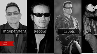 Independent Record labels at emaze Presentation