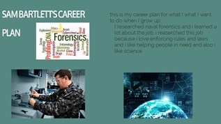Sam Bartlett's career plan at emaze Presentation