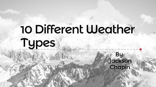 10 Different Weather Types at emaze Presentation