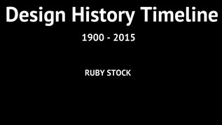 Design History timeline at emaze Presentation