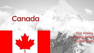 Canada at emaze Presentation