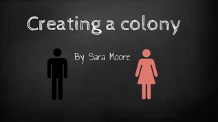 Creating a colony at emaze Presentation