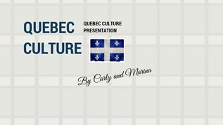 Quebec CultureQuebec at emaze Presentation
