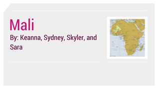 Mali at emaze Presentation