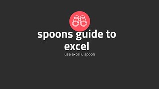 use excel u spoon at emaze Presentation