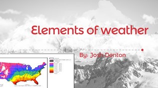 Elements of weather at emaze Presentation