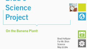 Banana tree at emaze Presentation