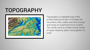 TOPOGRAPHY at emaze Presentation