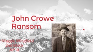 John Crowe Ransom at emaze Presentation