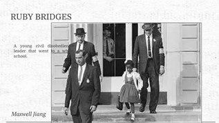 Ruby Bridges at emaze Presentation