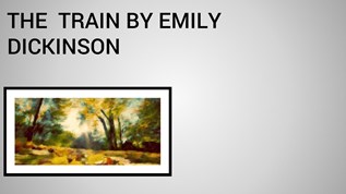 The Train by Emily Dickinson at emaze Presentation