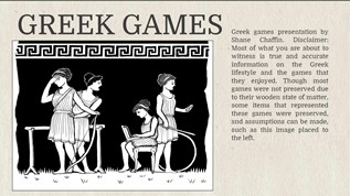 Greek Games at emaze Presentation