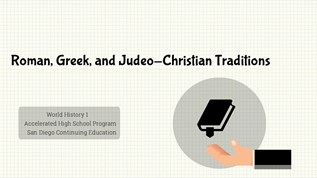 WH1: Roman, Greek, and Judeo-Christian Traditions, Block 4 at emaze ...