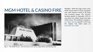 MGM Grand Fire Tragedy at emaze Presentation