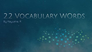 2.2 Vocabulary WOrds at emaze Presentation