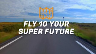 Fly 10 Your Super Future at emaze Presentation
