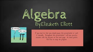 Algebra! at emaze Presentation