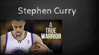 Stephen Curry at emaze Presentation